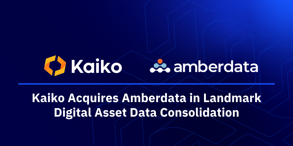 Inside Kaiko’s Amberdata deal: what crypto data consolidation means for ...